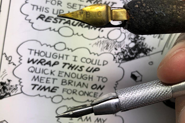 Inky Stories: Analog Art Process